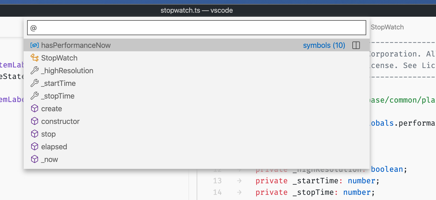 Quick outline doesn't show containers anymore · Issue #94139 ...