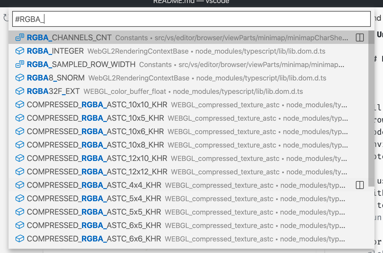 Consider to render filename of workspace symbols in second row · Issue ...