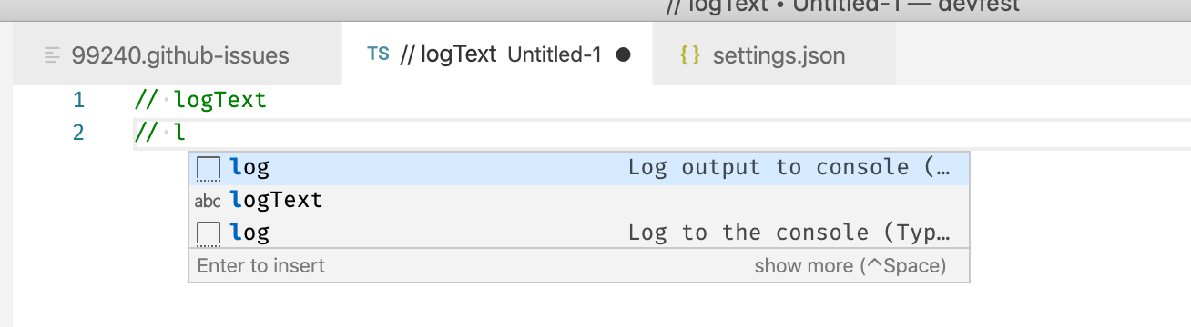 Snippets suppress string auto completions · Issue #100196 · microsoft/vscode · GitHub