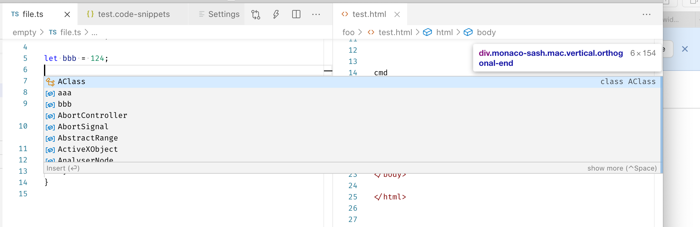 Loosing Resize Handle When Making Widget Too Large · Issue 109447 · Microsoftvscode · Github