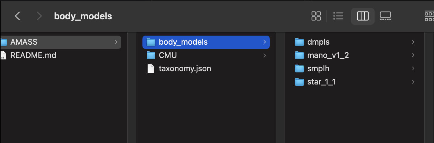 AMASS: There is no example taxonomy.json file available. · Issue #526 ...