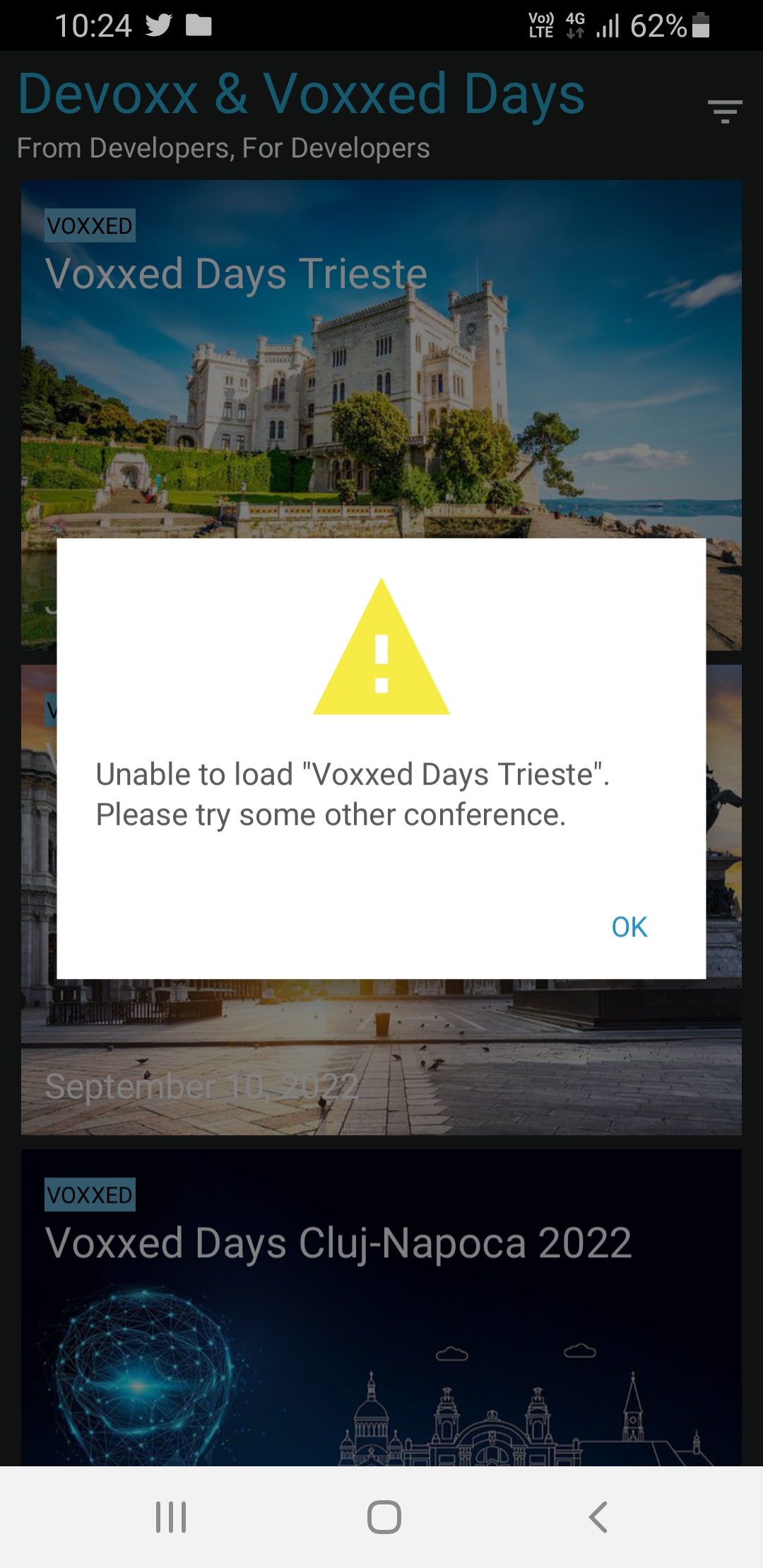 Error message is shown when location (lat/long) are not defined · Issue #310 · devoxx ...