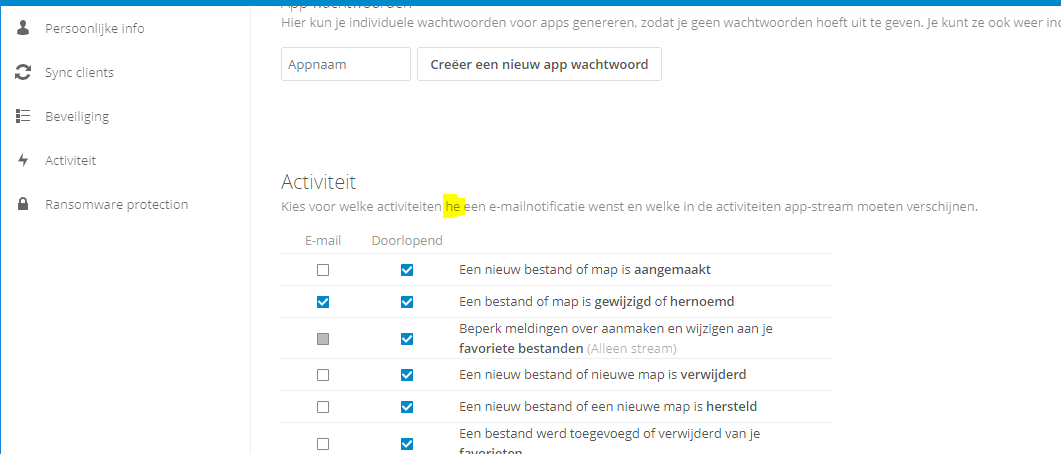 Dutch language wrong in file: activity/blob/master/l10n/nl.js · Issue #191 · nextcloud/activity ...