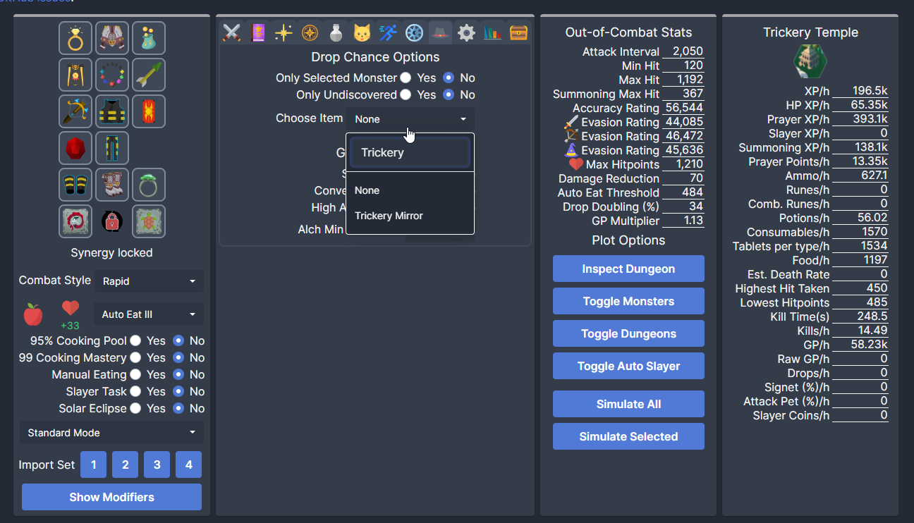 Trickery Chest is missing from the drop items list · Issue #17 · mythridium/combat-simulator ...