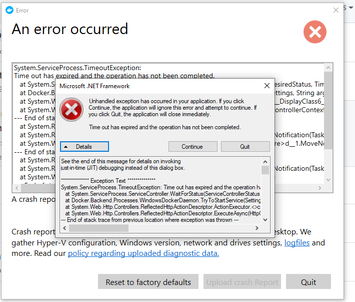 Docker Engine failed to start · Issue #12066 · docker/for-win · GitHub