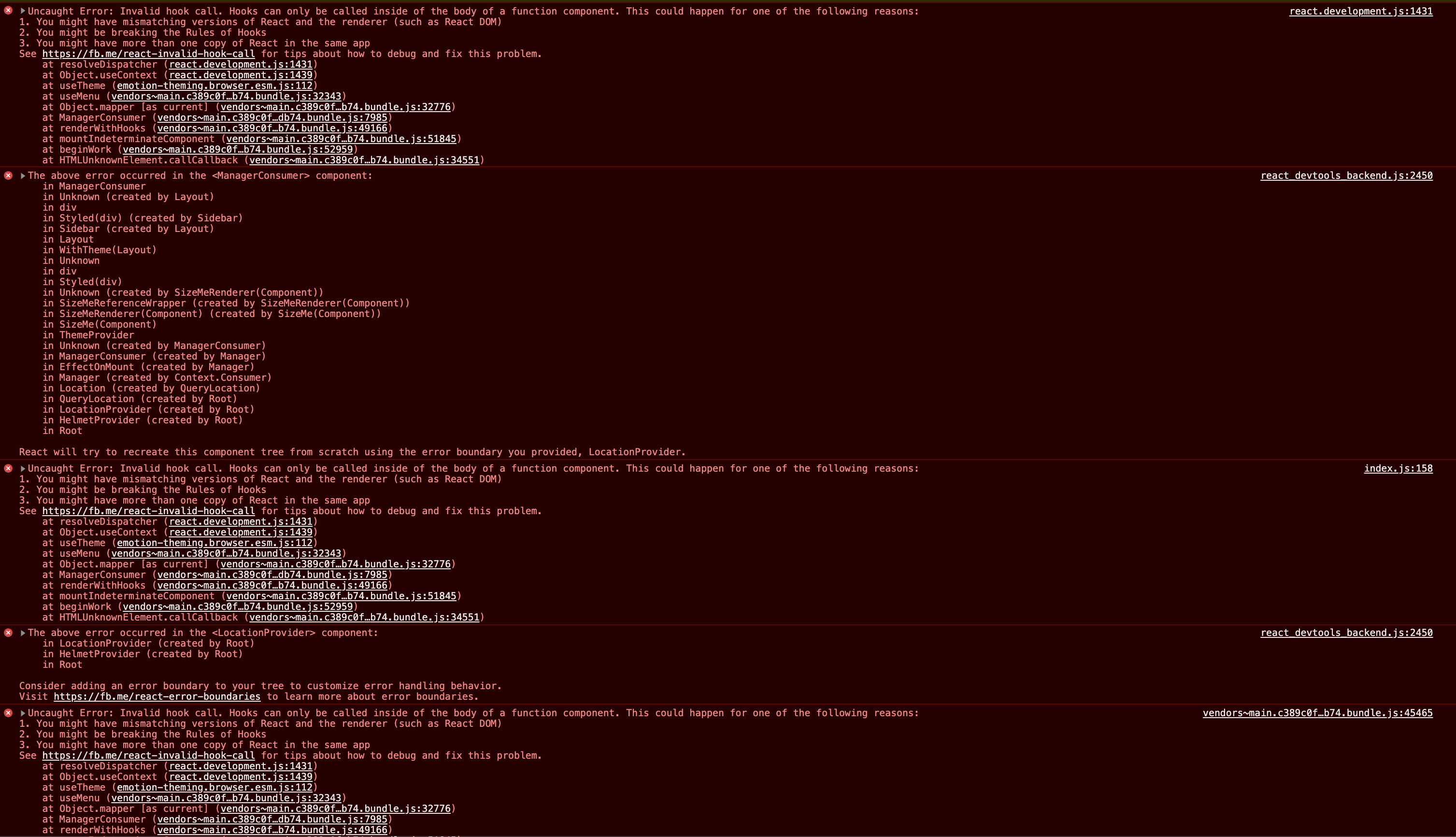 Invalid Hook Call With Create React App And Npx Sb Init · Issue 12877