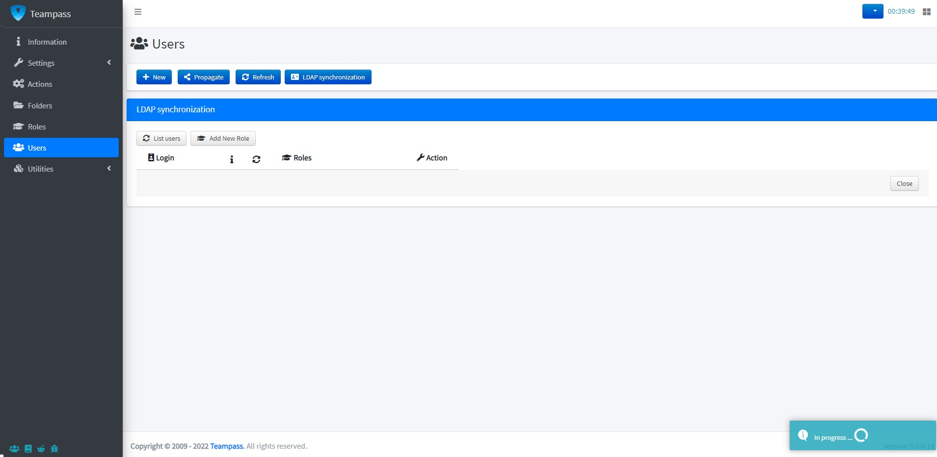 ldap don't work · Issue #3222 · nilsteampassnet/TeamPass · GitHub