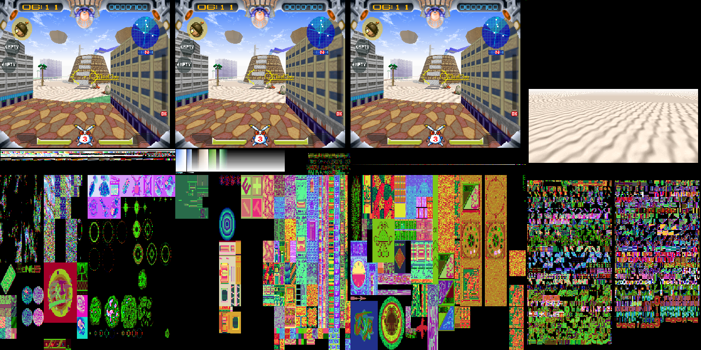 [OpenGL] Jumping Flash 1/2 - Corrupted ground textures · Issue #378 · libretro/beetle-psx ...