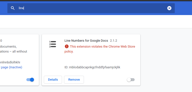 Chrome webstore link broken? · Issue #33 · Line-Numbers-for-Google-Docs/chrome-extension · GitHub
