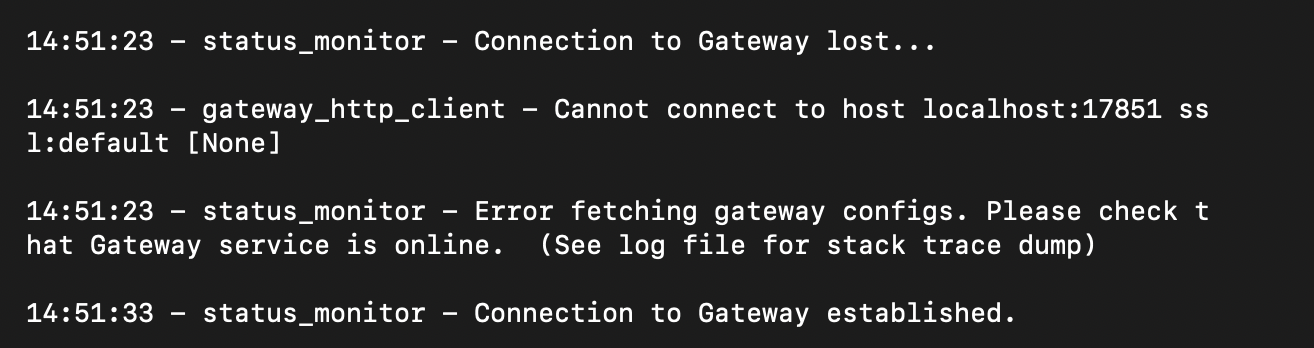 Add log message for Gateway reload · Issue #5466 · hummingbot/hummingbot · GitHub