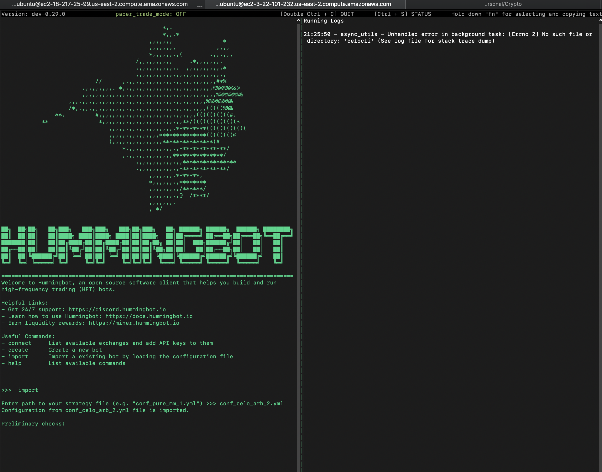 [BUG] Docker build can't find celo-cli · Issue #2024 · hummingbot ...