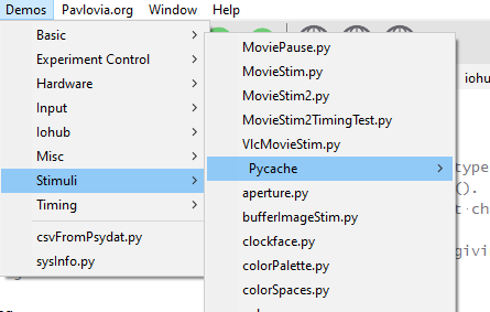 Coder demo names · Issue #3506 · psychopy/psychopy · GitHub