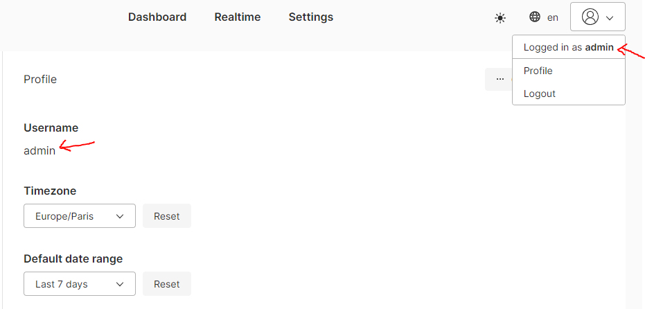 [Bug] Wrong username after login · Issue #346 · umami-software/umami · GitHub