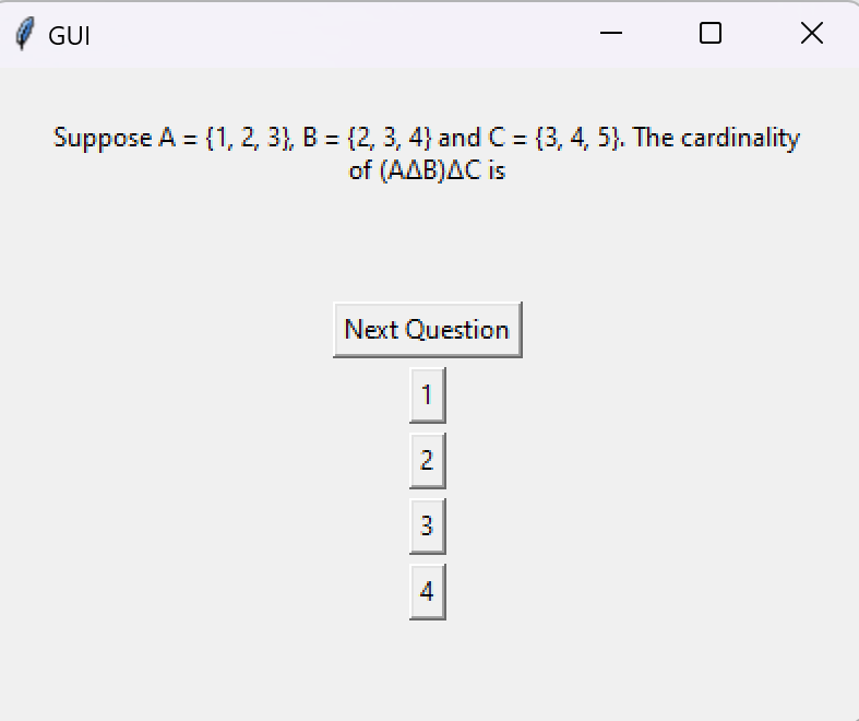 GitHub - benjmuller/Maths-multiple-choice-game: A simple GUI that ...