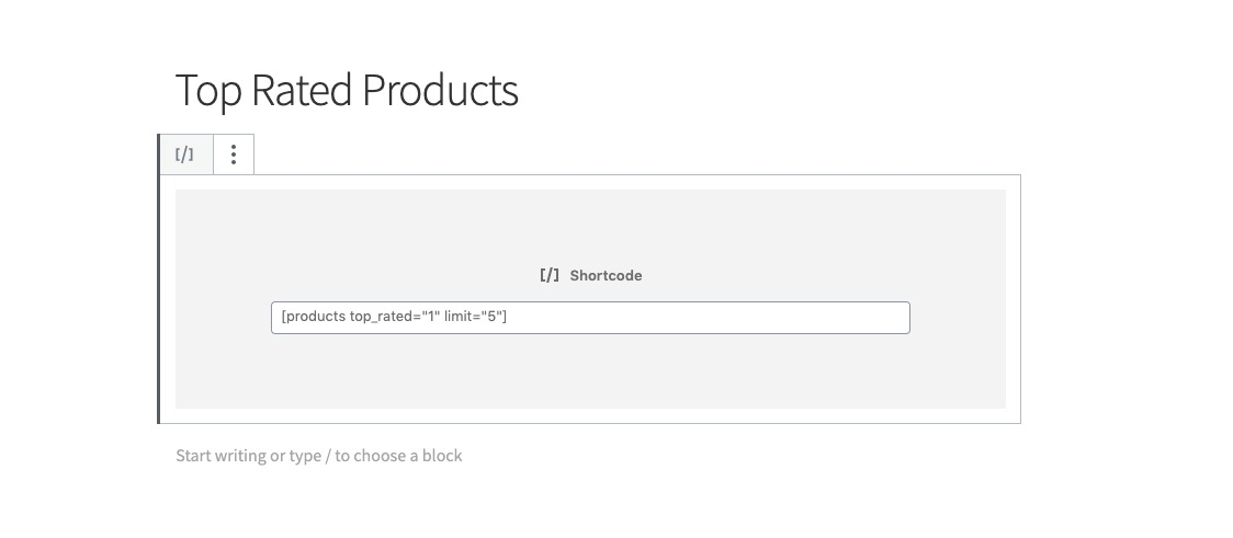 Top Rated Products Shortcode does not work · Issue #23756 · woocommerce/woocommerce · GitHub