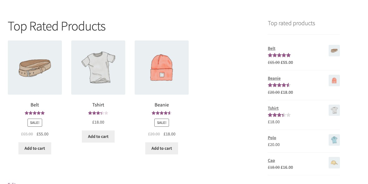 Top Rated Products Shortcode does not work · Issue #23756 · woocommerce/woocommerce · GitHub