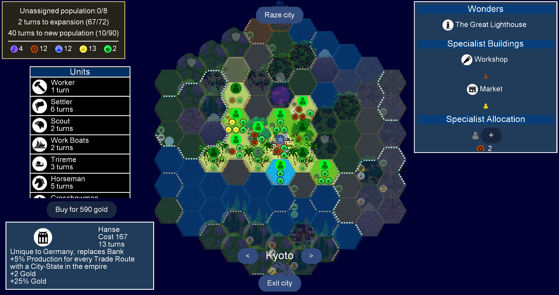Annexed city may have reduced assignable population if assigned outside ...