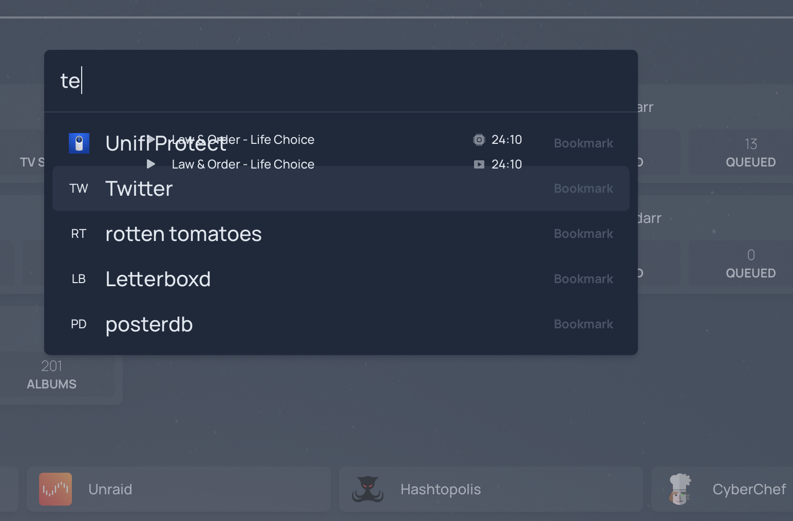 [Bug] Z-index on Tautilli widget with search bar · Issue #582 · gethomepage/homepage · GitHub