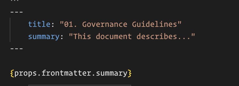 Possible To Use Frontmatter Page Props In The Current Mdx Page · Issue 1120 · Shudingnextra
