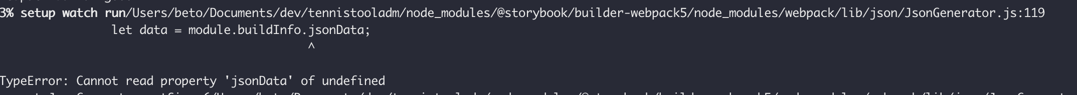 Cannot read property 'jsonData' of undefined (webpack5 and storybook/html) · Issue #15463 ...