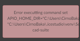 Error executing command set · Issue #589 · FPGAwars/icestudio · GitHub