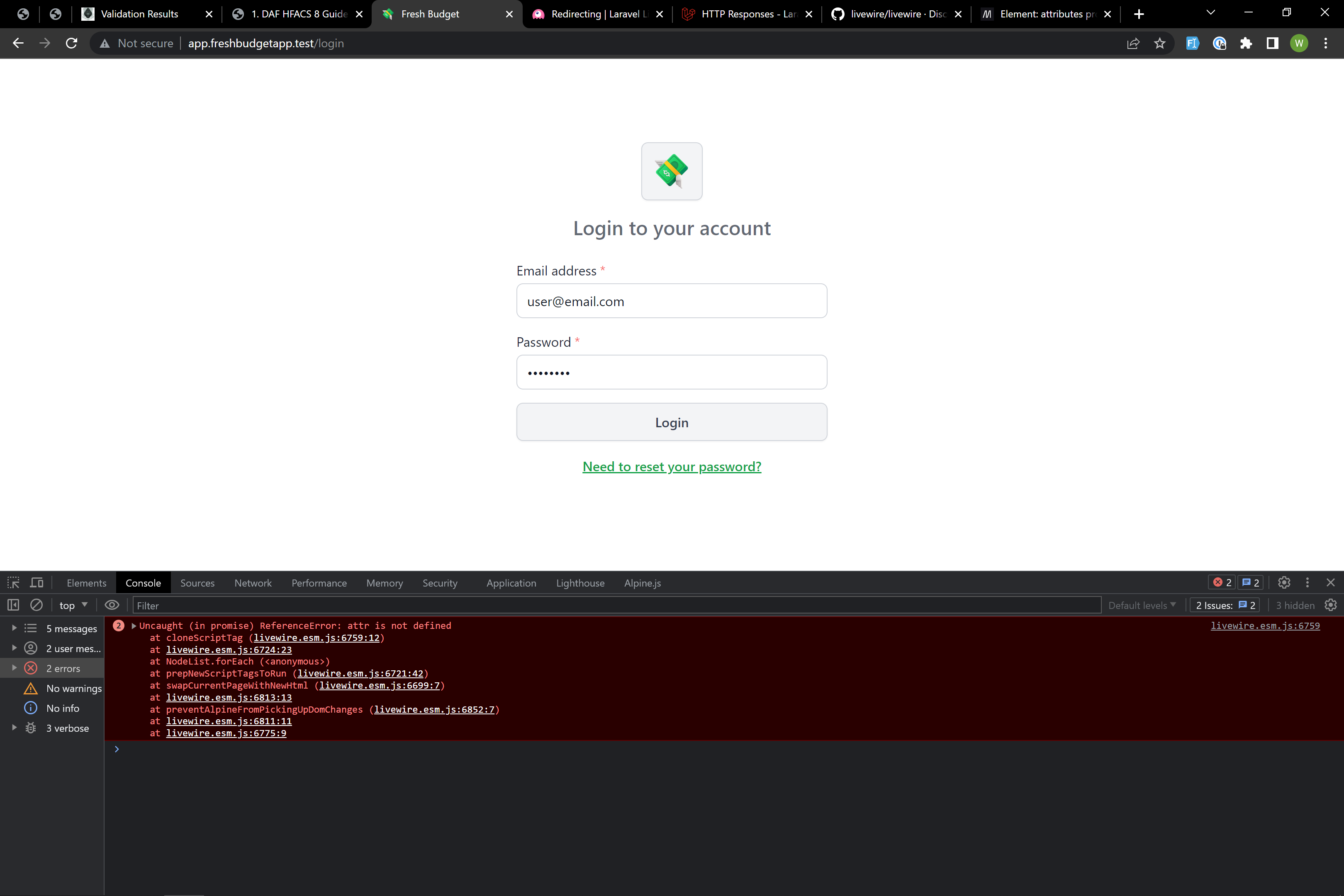 Bug with Livewire V3 navigate. · Issue #3670 · alpinejs/alpine · GitHub