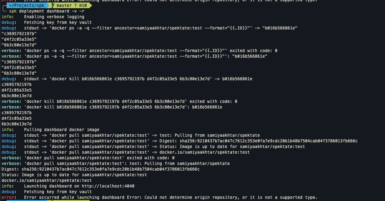 [spk] deployment get command is broken for github repos · Issue #873 · microsoft/bedrock · GitHub