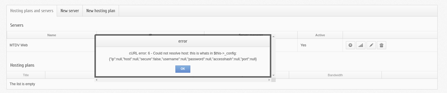 Plesk server: cURL error: 6 - Could not resolve host: · Issue #841 · boxbilling/boxbilling · GitHub
