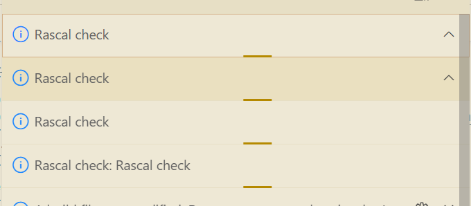 If rascal check crashes, the status bar is never cleared · Issue #136 · usethesource/rascal ...