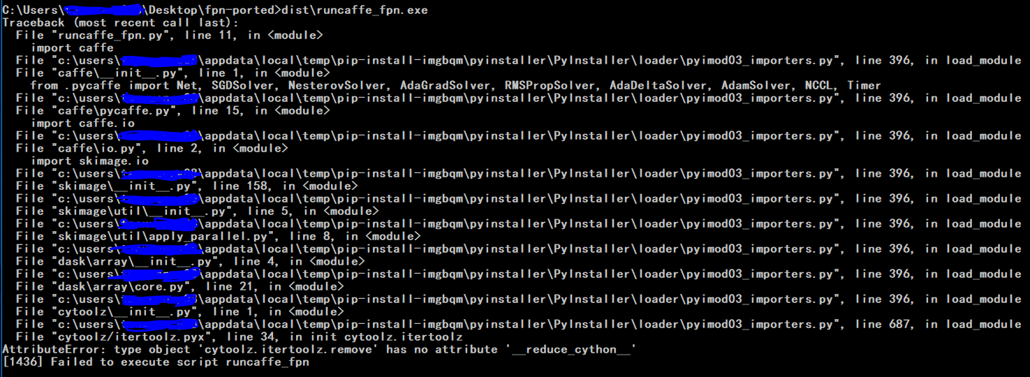Packaged program fails to execute - MACOSX · Issue #3473 · pyinstaller/pyinstaller · GitHub