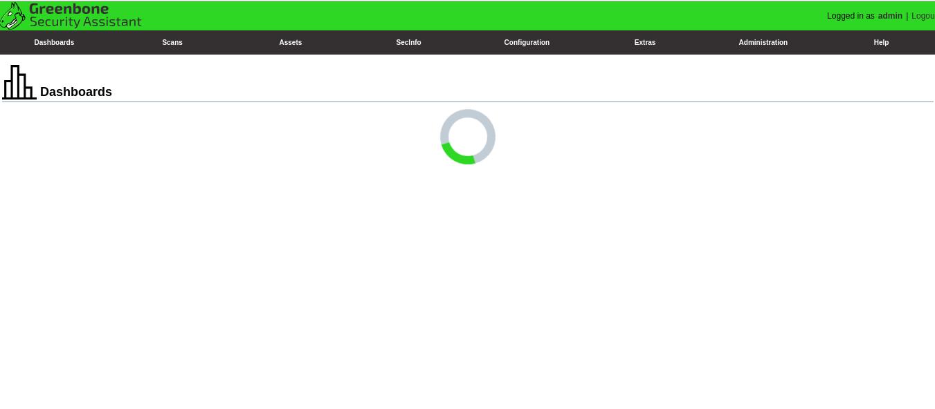 dashboard - load infinite · Issue #1098 · greenbone/gsa · GitHub