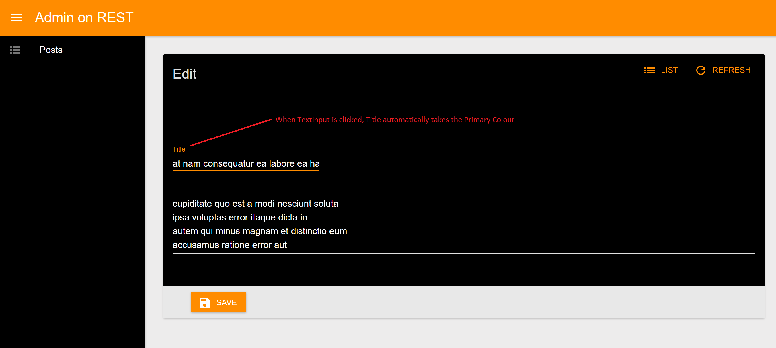 AOR - Theming Issues related to "Inputs" and Footer Area · Issue #1654 · marmelab/react-admin ...