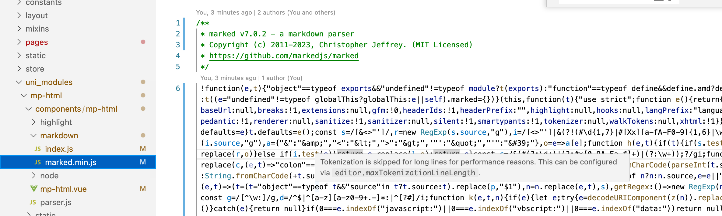 动态拼接markdown字符串会造成闪动 · Issue #517 · jin-yufeng/mp-html · GitHub