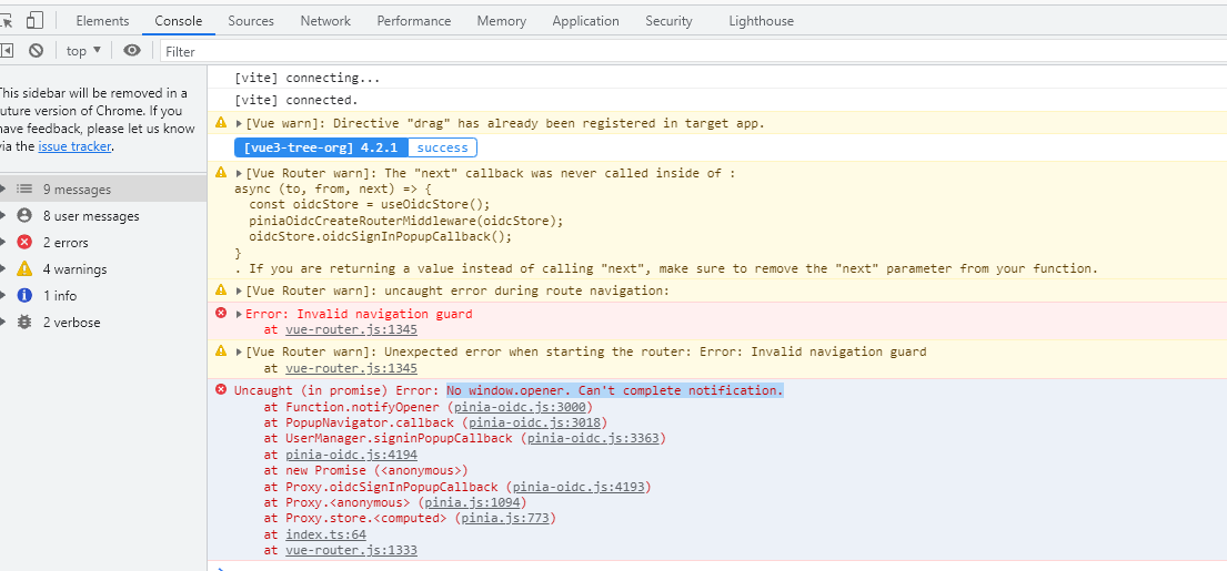 No Window Opener Can T Complete Notification · Issue 2 · Zhazhazhu Vue3 Oidc · Github