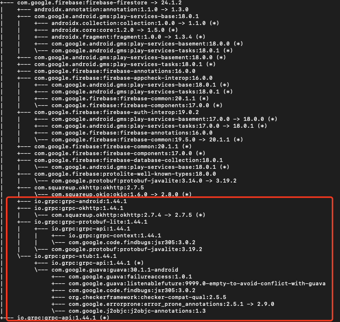 No functional channel service provider found. Try adding a dependency on the grpc-okhttp, grpc ...