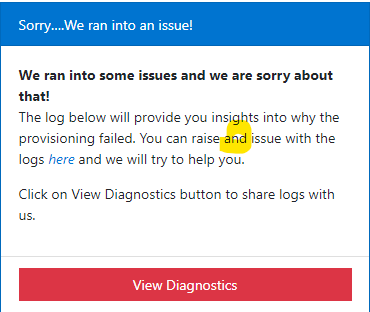 Problems with creating a project w/a template (forking) · Issue #502 · microsoft ...