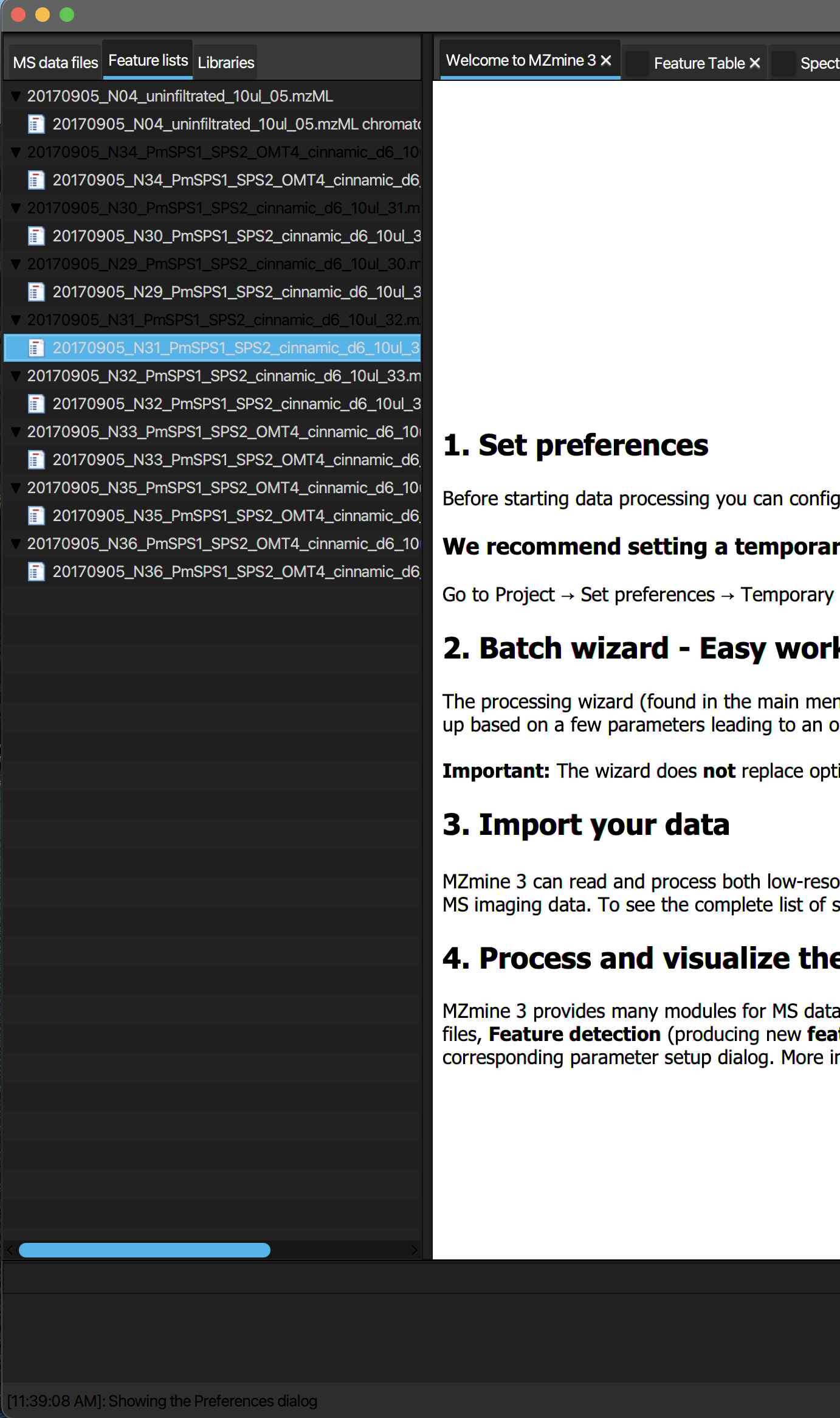 dark mode on macOS · Issue #874 · mzmine/mzmine · GitHub