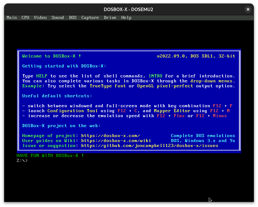 Dosbox-X under HX · Issue #2014 · dosemu2/dosemu2 · GitHub