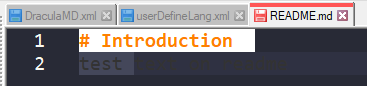 Default .md README editor styles is unreadable in darkmode currentline ...