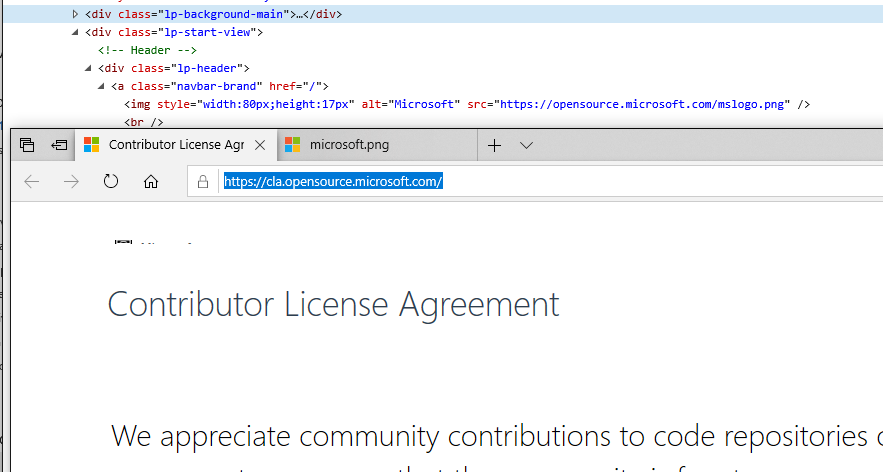 CLA Assistant web page logo missing · Issue #105 · microsoft/cla-assistant-retired · GitHub
