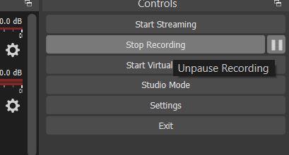 Pause/Resume Recording button should show its state visually · Issue ...