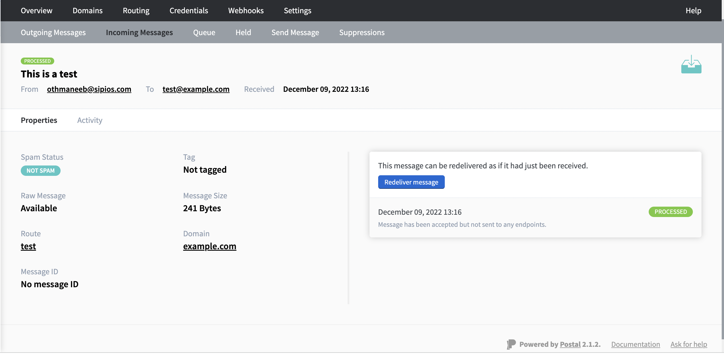 Add a private/public mode to Postal · Issue #2288 · postalserver/postal · GitHub