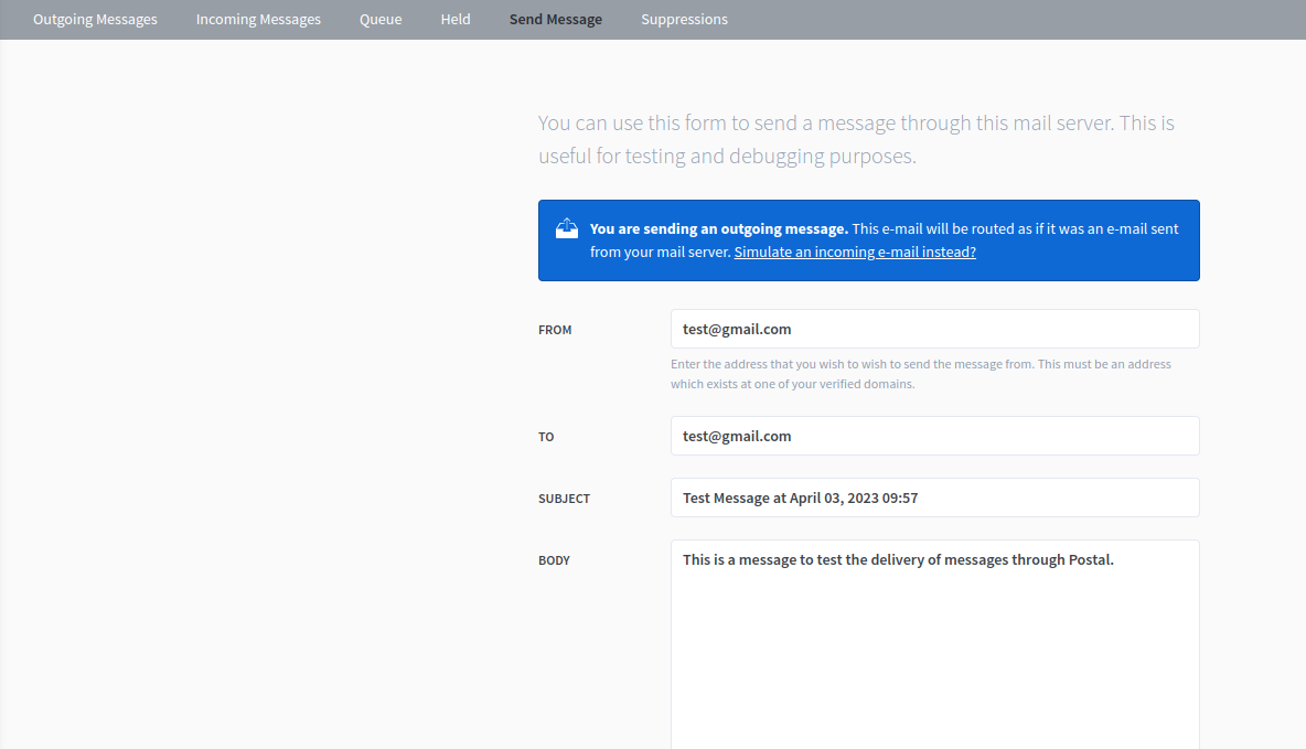 Postal server cannot send webhook API calls · Issue #2398 · postalserver/postal · GitHub
