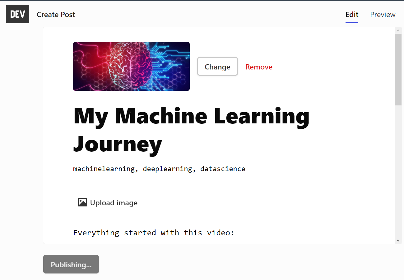 Cannot edit the post · Issue #14535 · forem/forem · GitHub