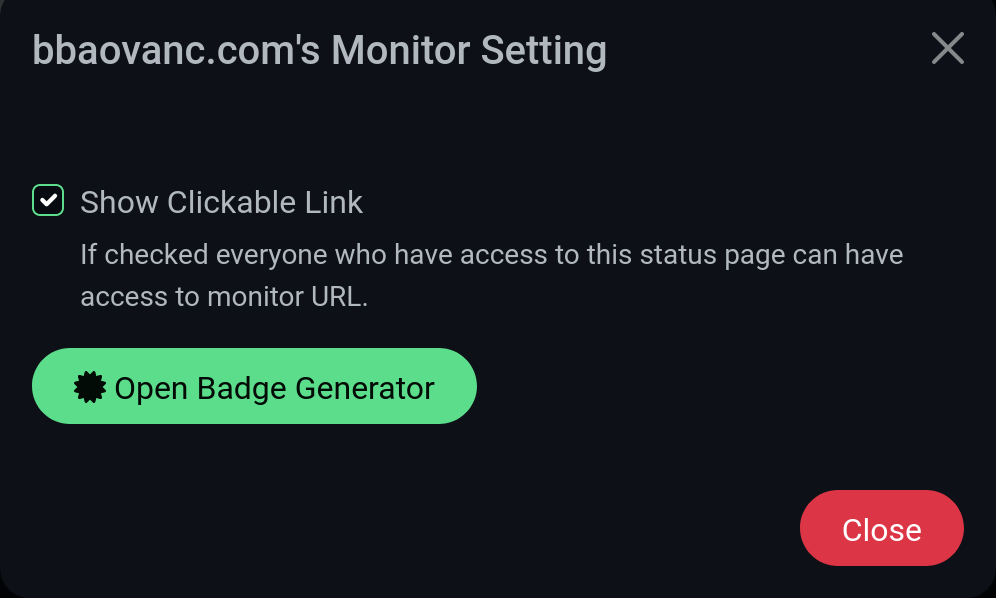 Clickable link monitors aren't underlined when editing status page · Issue #3795 · louislam ...