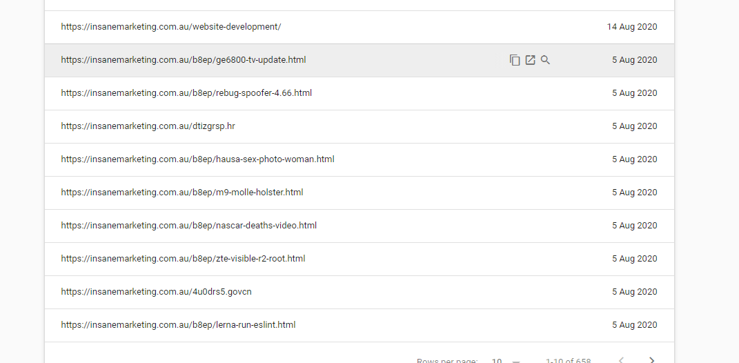 De-indexed pages still appearing in coverage [SEO Spam Attack] · Issue #9035 · google ...