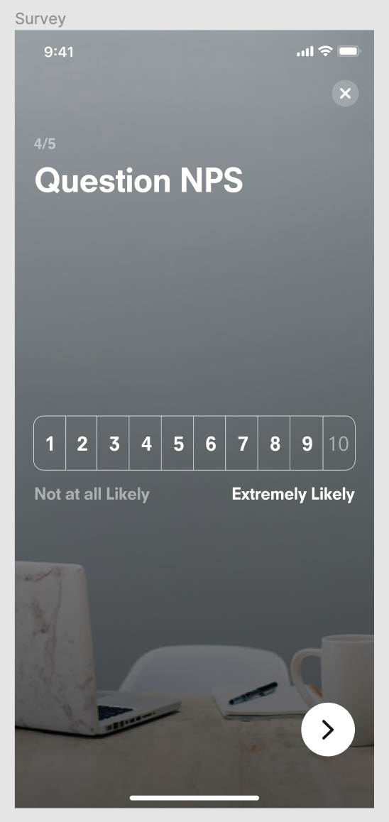 [UI] As a logged-in user, I can see the NPS Survey Question · Issue #23 ...