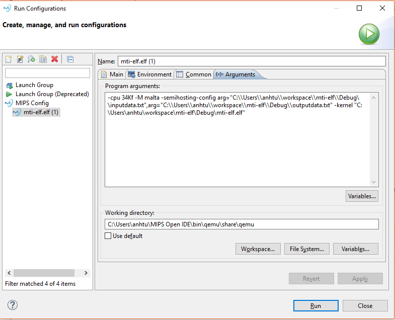 Is file I/O (semihosting) supported? Also, how do you pass args to a program? · Issue #25 · mips ...