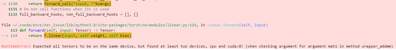 Getting Runtime Error Expected All Tensors To Be On The Same Device But Found At Least Two 2745