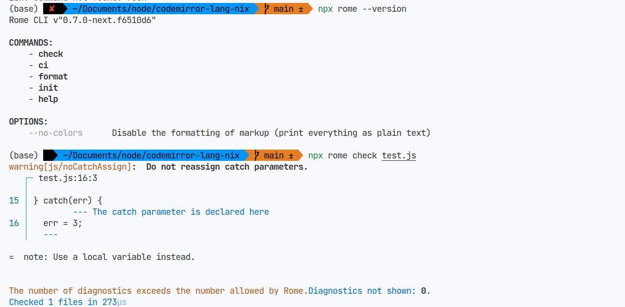 🐛 extension wrongly detects noDeadCode · Issue #2919 · rome/tools · GitHub